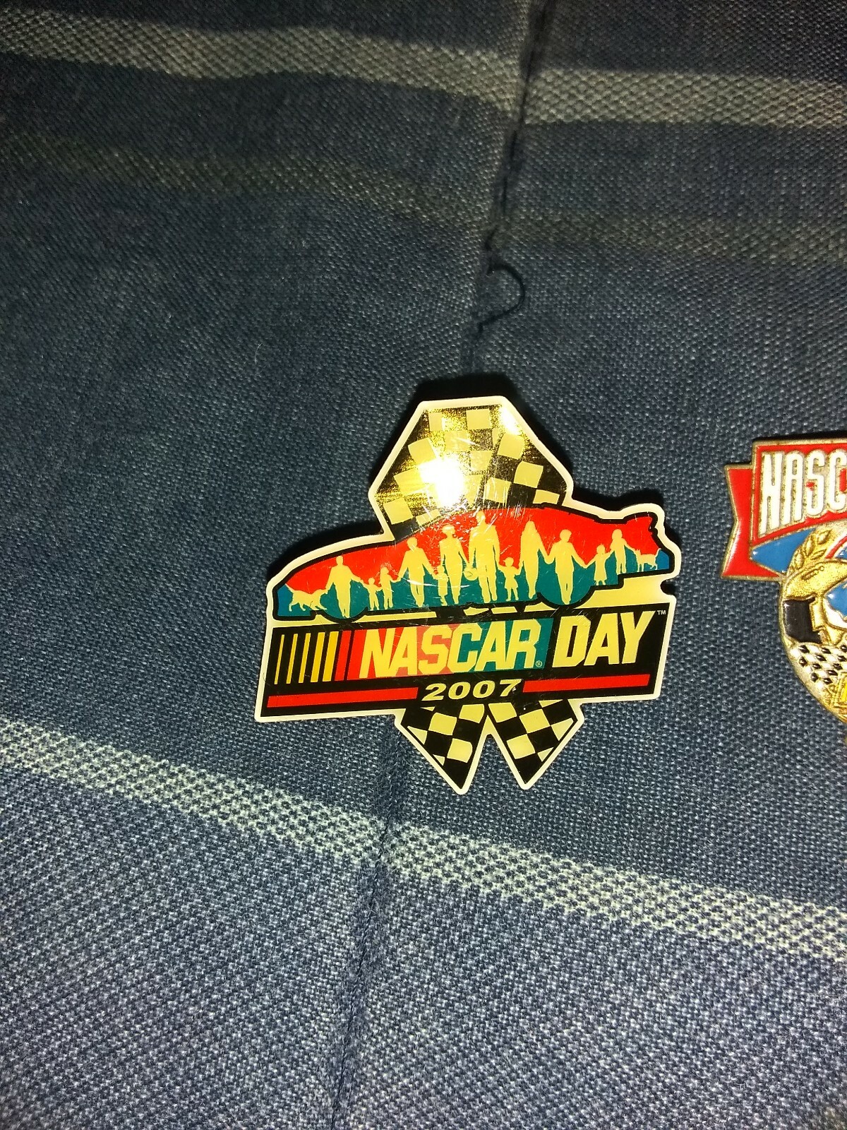 Lot of 2 NASCAR pins Rivalries 50th Anniversary Pin 1998 NASCAR Day ...