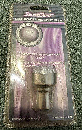 StreetGlow (SGP1157WH) White 1157 SMD LED Brake/Tail Light Bulb ...