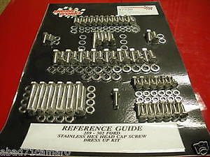 Small Block Chevy Sbc Stainless Steel Bolt Kit Dress Up | 17501