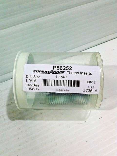 PREMIER SUPERTANIUM 1-1/4-7 THREAD INSERTS PART# P56252 (LW0236-1) for ...