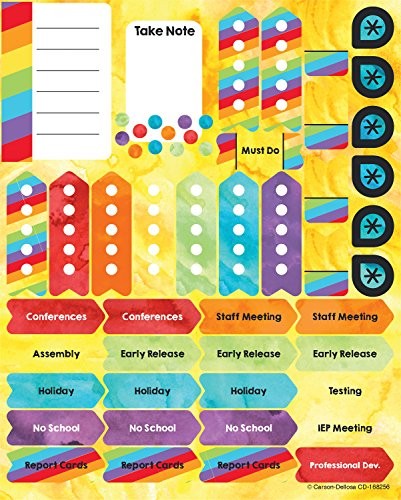 CPD 8451 Celebrate Learning Planner Accents Sticker Pack To-Do List ...