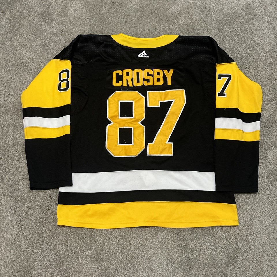 Sidney Crosby Jersey Adidas Pittsburgh Penguins Climalite NHL Size 52 ...