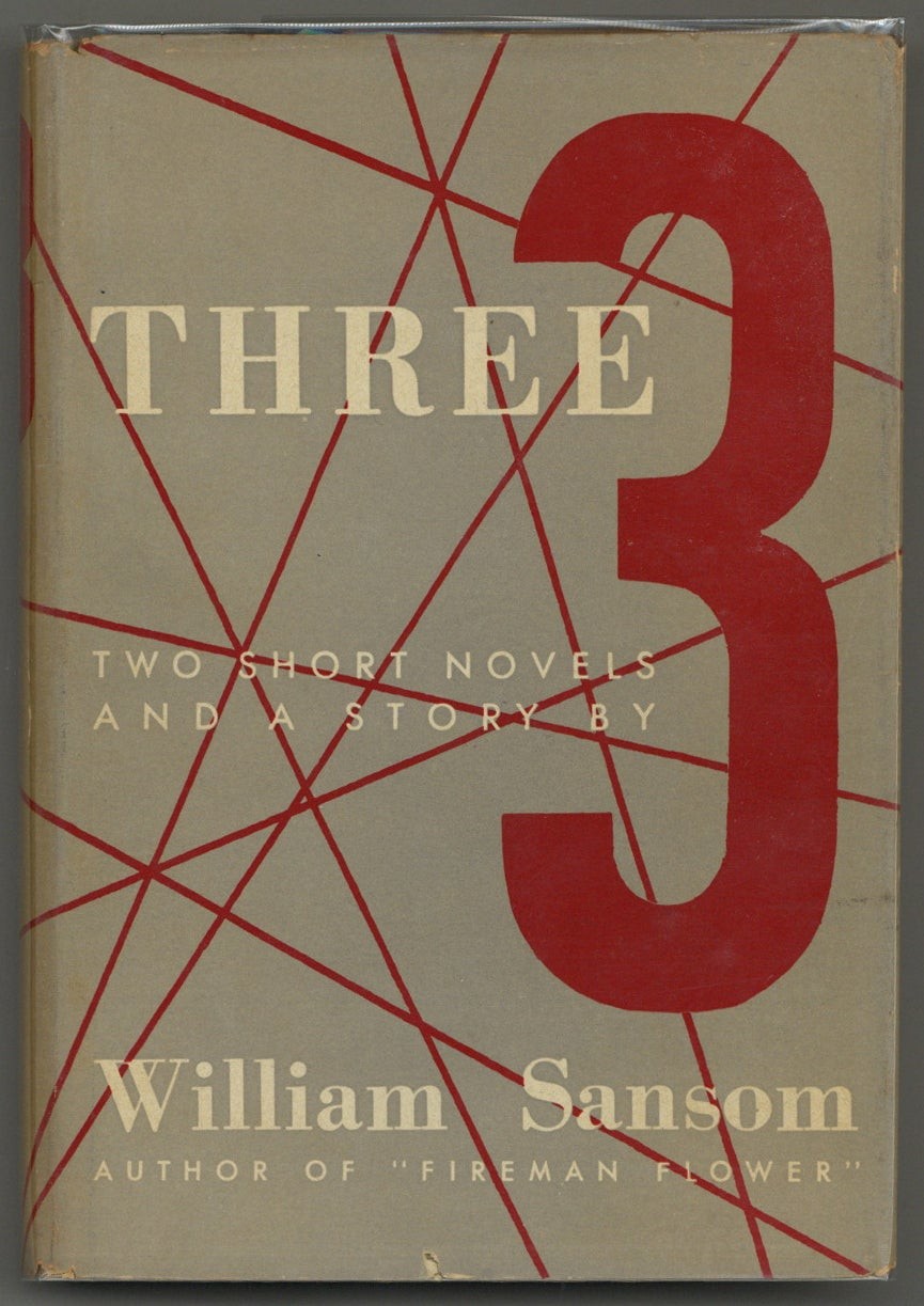 William SANSOM / Three 1st Edition 1947 | eBay