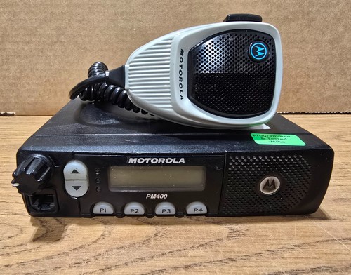 Motorola PM400 VHF 146-174 MHz 45 Watt Radio AAM50KQF9AA3AN Buy 1 - 9 ...