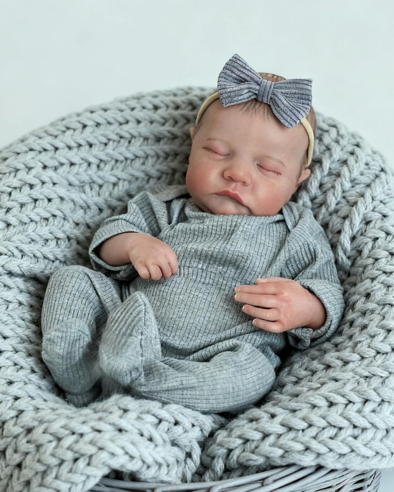 Realistic Reborn Baby Dolls-18 Inch Real Life Newborn Baby Dolls Girl ...
