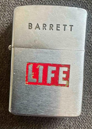 OLD VINTAGE 1959 ZIPPO LIGHTER BARRETT LIFE MAGAZINE | eBay