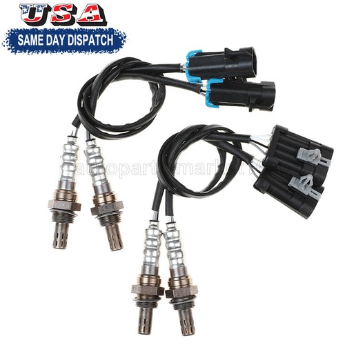 4x Oxygen O2 Sensor Fit For 96-2002 Chevrolet Chevy GMC 1500 234-4012 / ...
