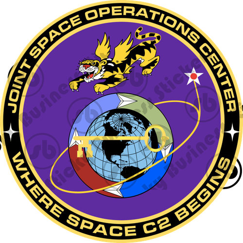 Joint Space Operations Center JSPOC Sticker Patch USAF NASA SpaceX ...