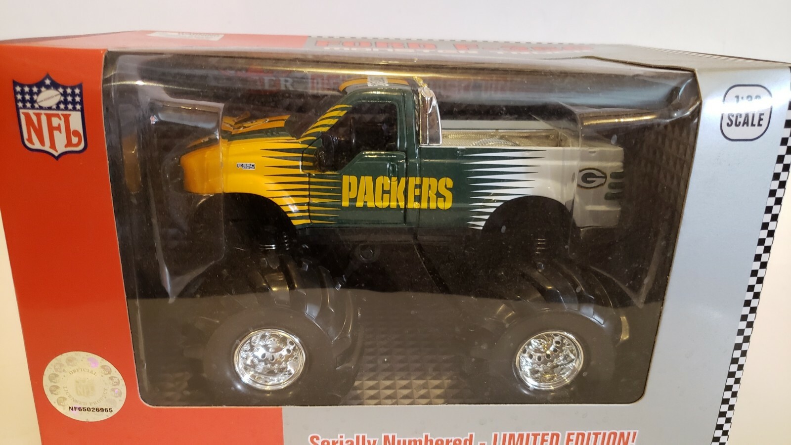 NFL Green Bay Packers Monster Truck, New (2003 Issue) | eBay