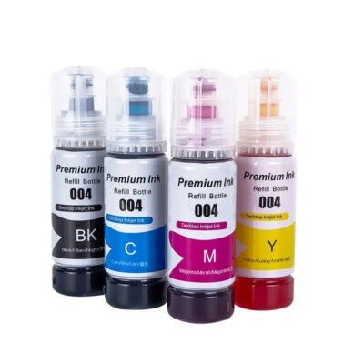 4*70ml 004 Ink for Epson L3169 L3218 L3219 L3251 L3253 L3255 L3256 ...