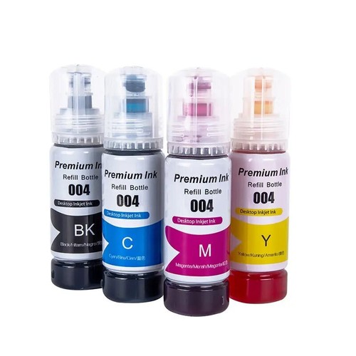 4*70ml 004 Ink for Epson L3169 L3218 L3219 L3251 L3253 L3255 L3256 ...
