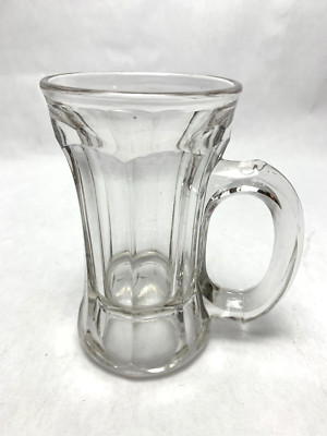 Antique Late 19th C. Thick Heavy Ice Cream Soda, Float, Glass Mug 4-1/2 ...