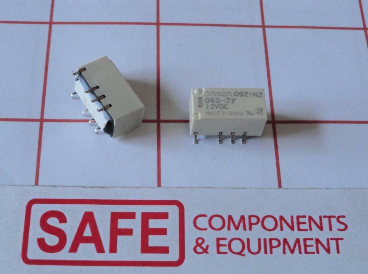 OMRON G6S-2F DC12 Relay QTY-1 Telecom DPDT Non-Latching 2A 12VDC SMD ...