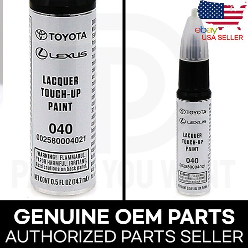 GENUINE Toyota Lexus Factory OEM Touch Up Paint 00258-00040-21 - Super ...
