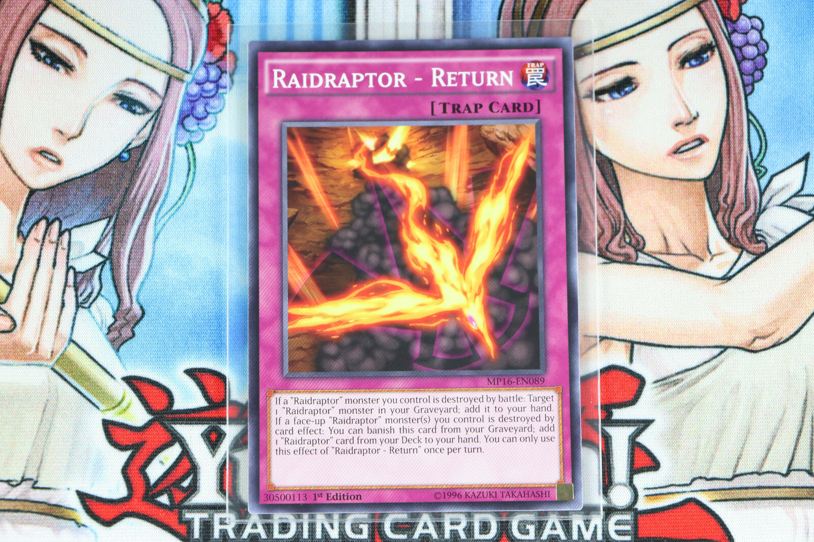 Yugioh Trap Card Raidraptor - Return MP16-EN089 1st Edition Common | eBay