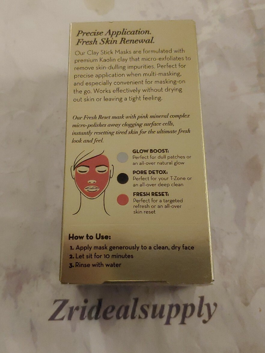 OLAY MASKS FRESH RESET CLAY STICK PINK MINERAL COMPLEX IN BOX | eBay