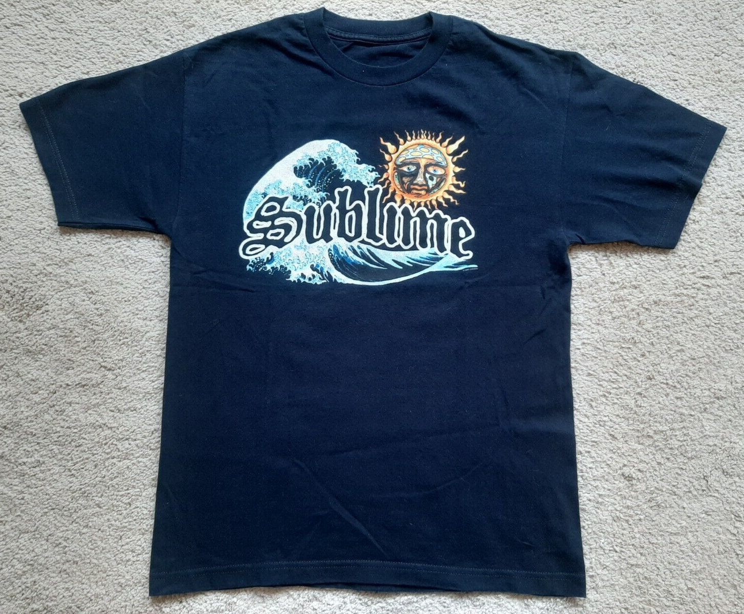 SUBLIME Surf Sun Wave Vintage 2000s T Shirt M LP Ska … - Gem