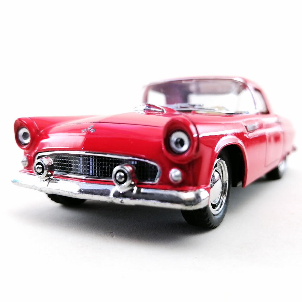 1955 Ford Thunderbird DieCast Model Car Kinsmart 1:36 Toy Collection ...
