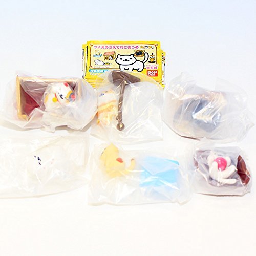 BANDAI NEKO ATSUME KITTY COLLECTOR CAT Figure 6 pcs FULL SET Anime New ...