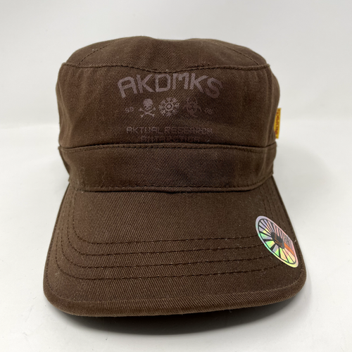Vintage Akademiks Akdmks Hat M/L Fitted Military Pillbox Y2K Hip Hop ...