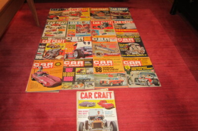 Lot of 17 Vintage CAR CRAFT Magazines from 1961 to 1968 | eBay