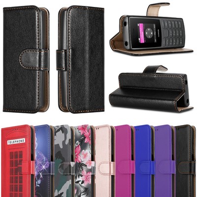 Case For Nokia 105 4G (2023), Leather Wallet Flip Stand Shockproof ...