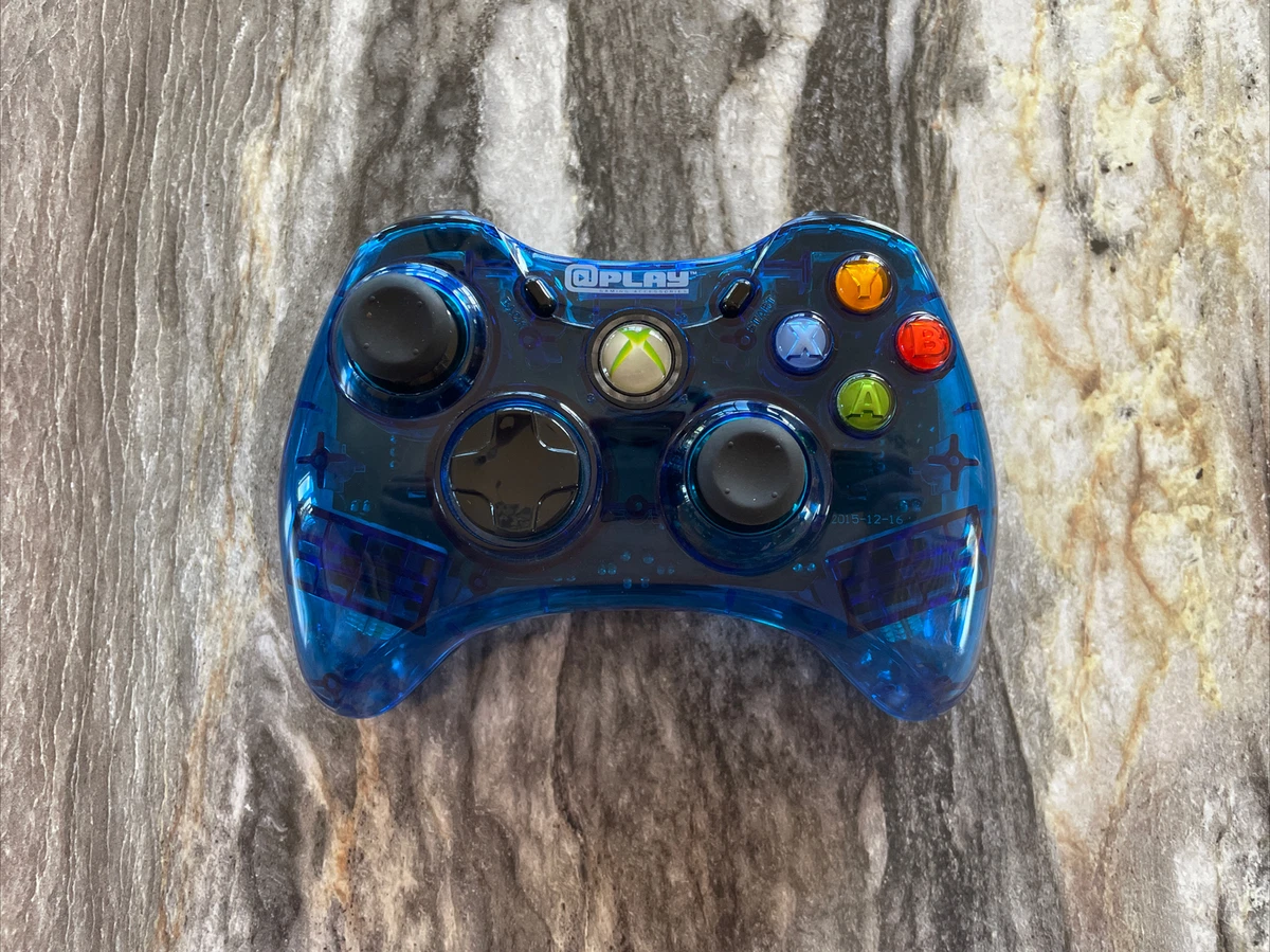 Blue Xbox 360 Controller