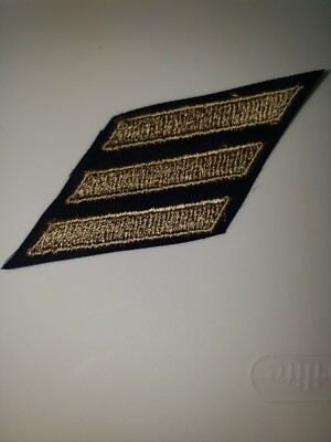 K0148s WW 2 US Army Service Stripes 3 stripes Silver Blue R1D | eBay