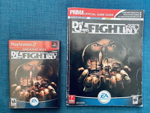 Def Jam Fight for NY ps2 Greatest Hits Edition and Prima Official Guide ...