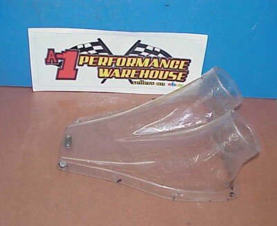 1 Clear Air or Brake NACA Duct with Dual 3" Tubes NASCAR HT3 | eBay