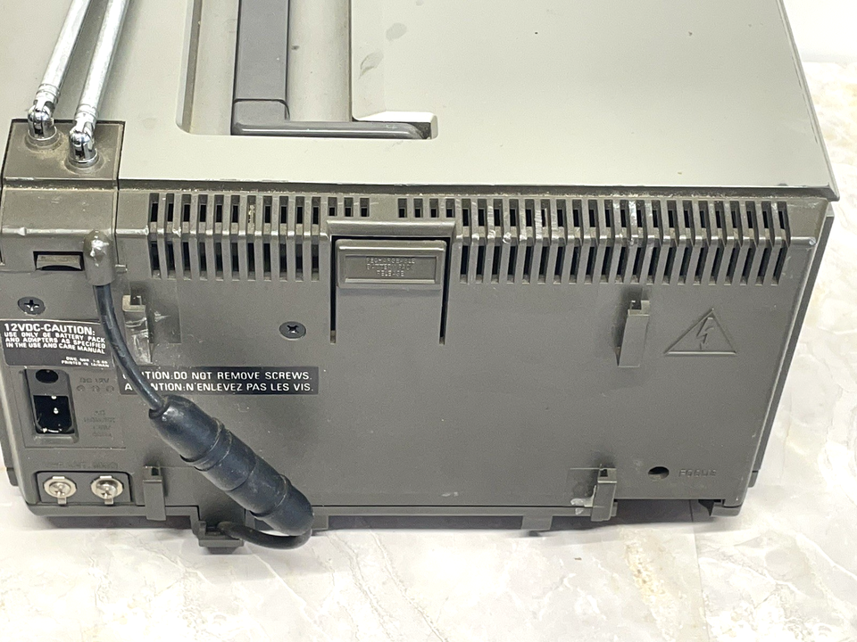 Vintage 1987 General Electric Spacemaker Color TV 7-7650A Works Tested ...