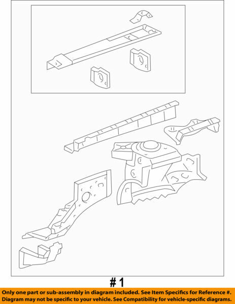 53701-48030 Toyota Apron sub-assy, front fender, rh 5370148030, New ...