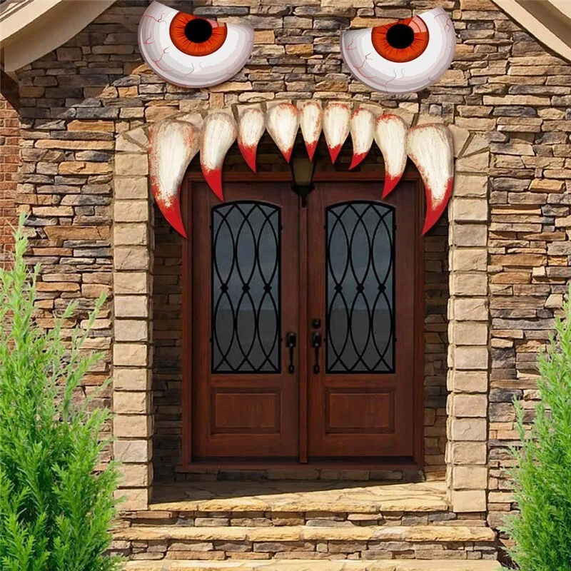 Monster Door Decoration