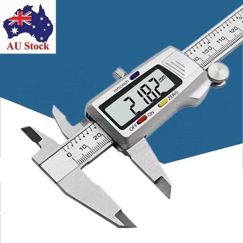 Stainless Steel Metal Caliper Electronic Micrometer Ruler Vernier ...