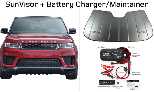 2014-2022 Range Rover Sport Sunshade (OEM) VPLWS0231L + Battery Charger ...