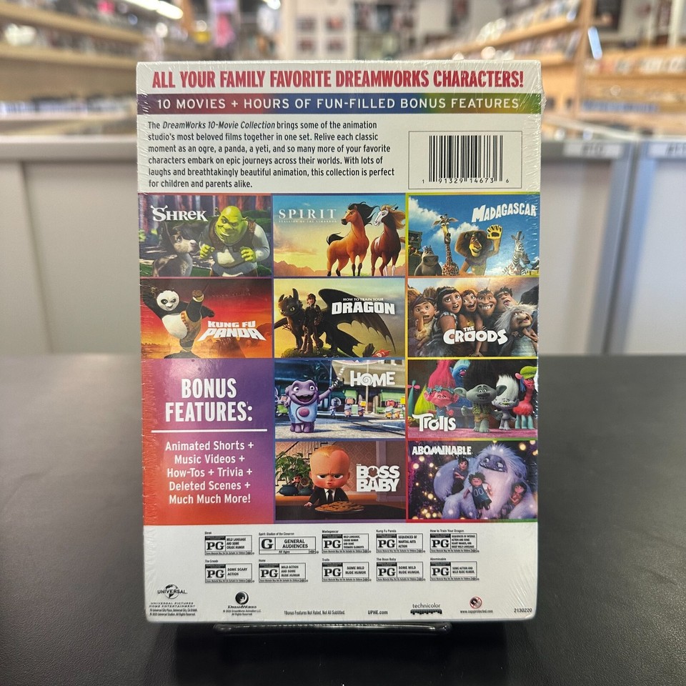 Dreamworks 10-Movie Collection (DVD) 191329146736| eBay