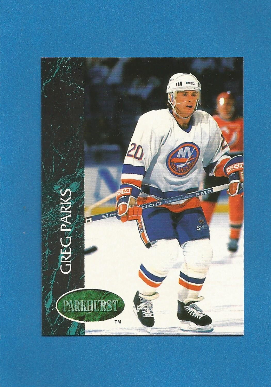 Greg Parks 1992-93 Parkhurst NHL Hockey #491 (MINT) New York Islanders ...