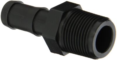 Banjo HB075-058 Polypropylene Hose Fitting, Adapter, 3/4" NPT Male x 5/ ...