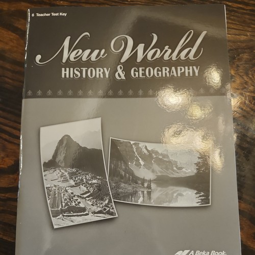Abeka New World History and Geography Grade 6 Teacher Test Key | eBay