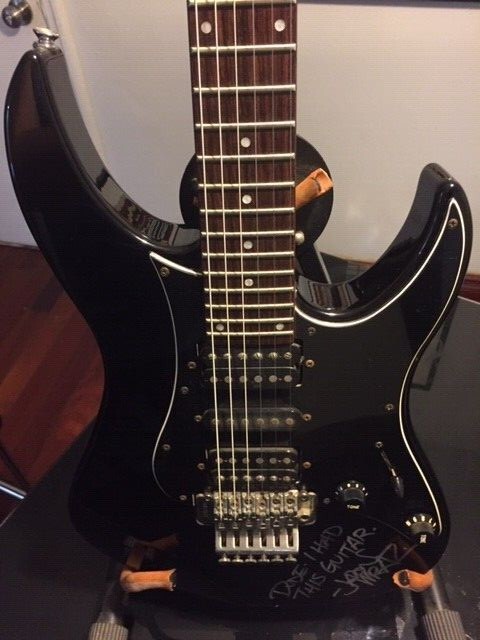 JASON MRAZ GUITAR Signed "Autographed" Inscribed Previously OWNED BY ...