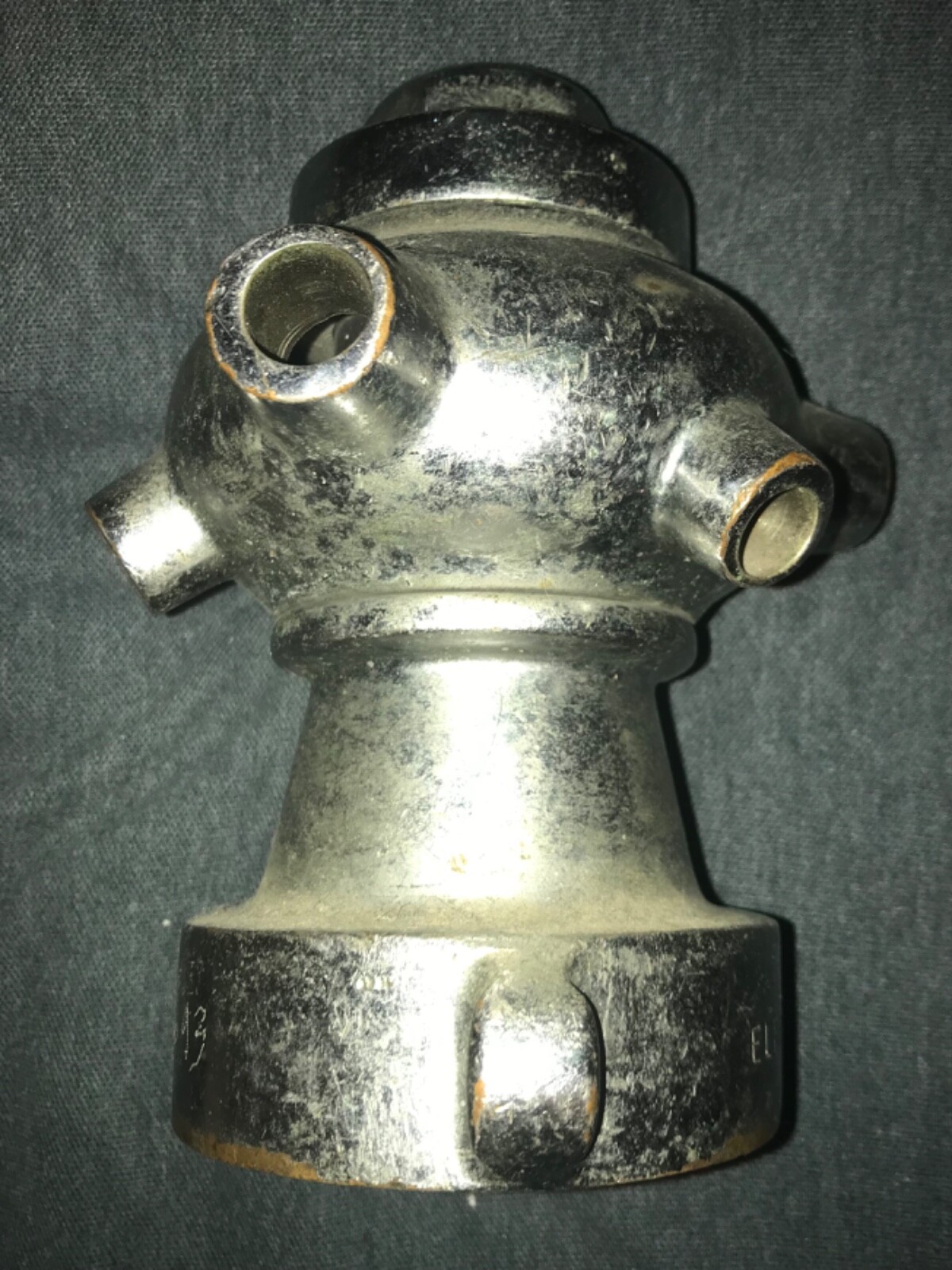 Vintage Brass Bresnan Cellar Distributor Fire Hose 2-1/2” Nozzle | eBay