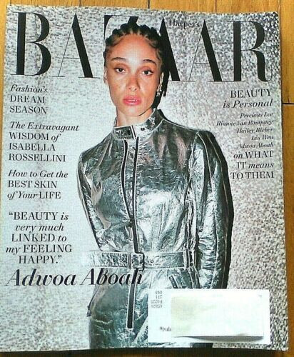 Harper's Bazaar Magazine May 2021 with ADWOA ABOAH cover BRAND NEW | eBay