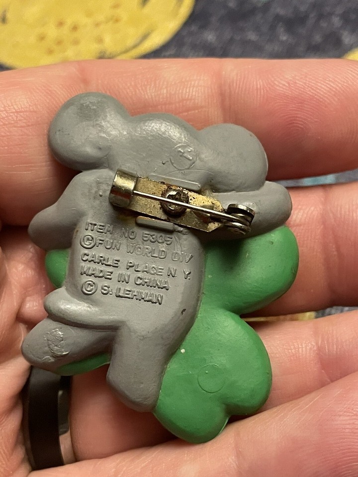 Luck O’ The Irish” Shamrock And Mouse St Patrick Pin Brooch | eBay