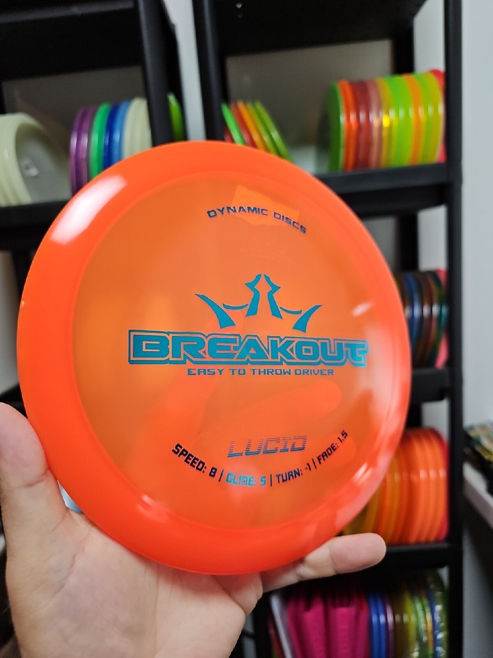 Dynamic Discs Lucid Breakout 156g #1 Disc Golf Driver | eBay