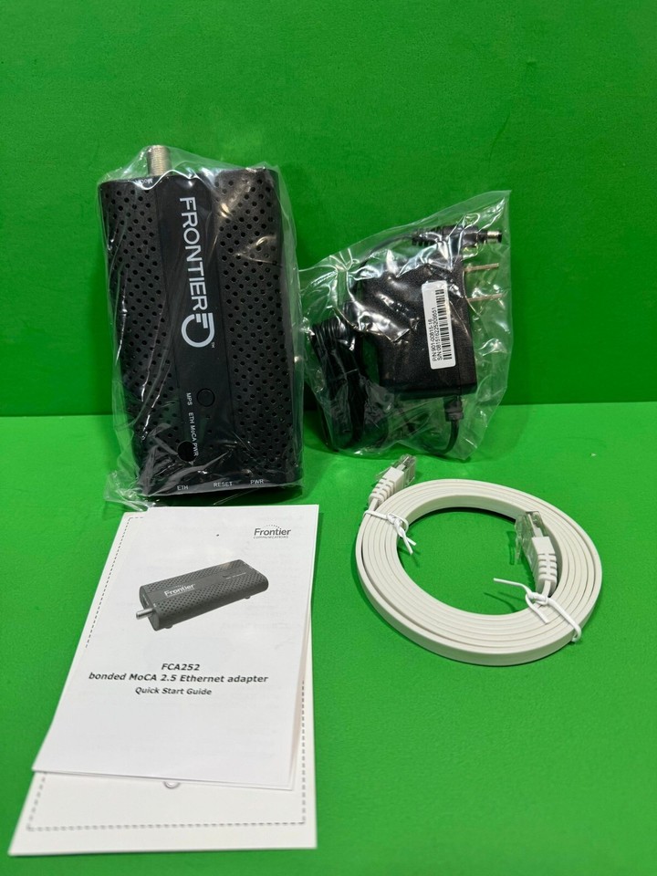3pack FRONTIER FCA252 MoCa 2.5 Ethernet Network Adapter BRAND NEW | eBay