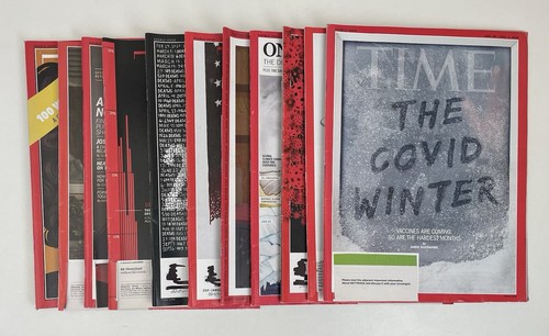 Lot 11 TIME Magazines Covid Winter Back Issues 2020 | eBay