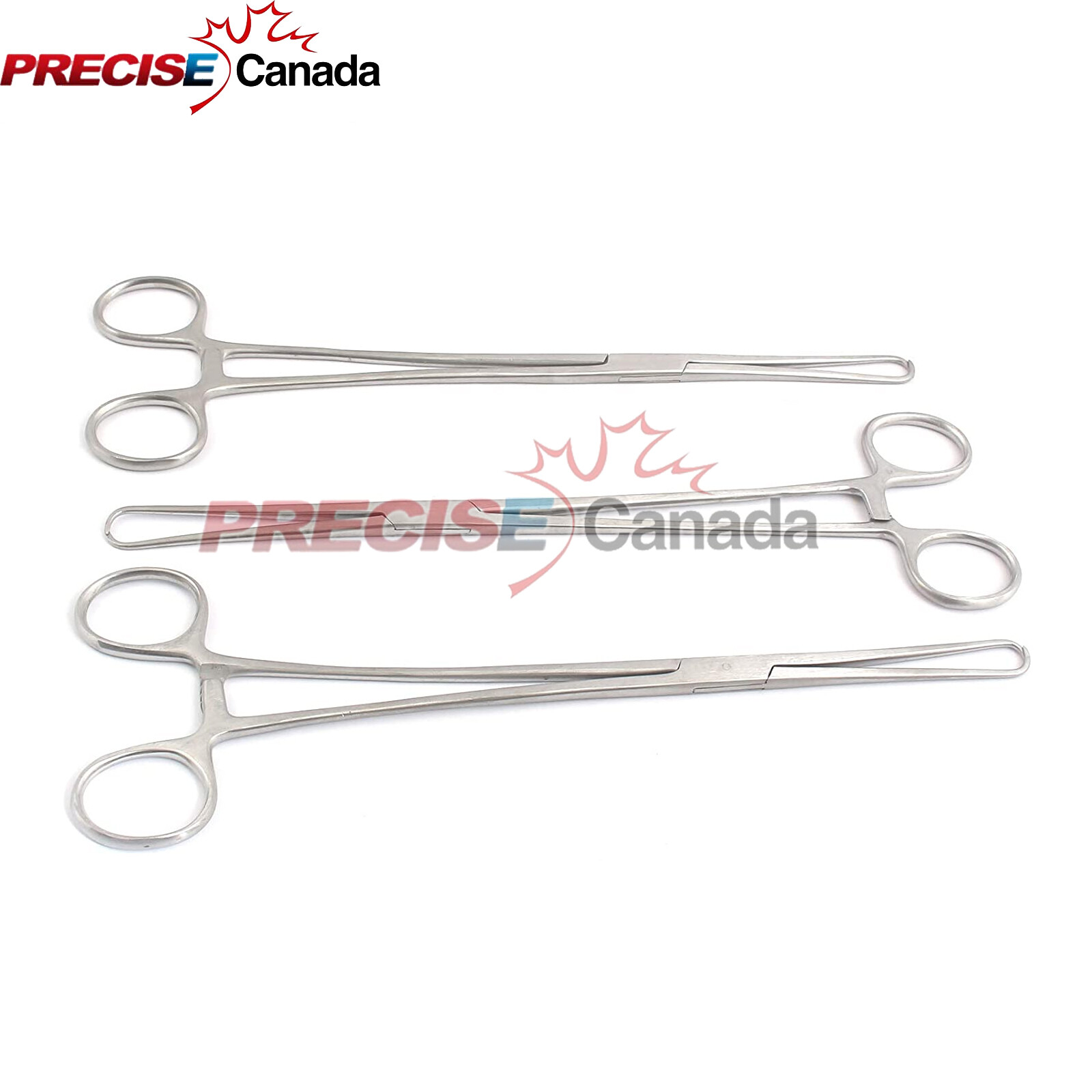 3 Pcs SCHROEDER BRAUN Tenaculum Forceps 9.50" Gynecology Surgical ...