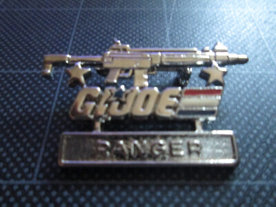 G.I. Joe Ranger Pin High Grade 1982 Hasbro Original | eBay