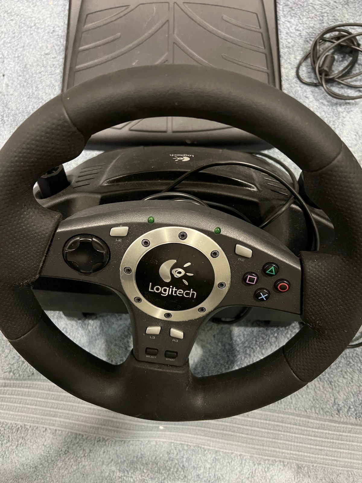 Logitech Driving Force Pro GT Steering Wheel And Pedals | eBay