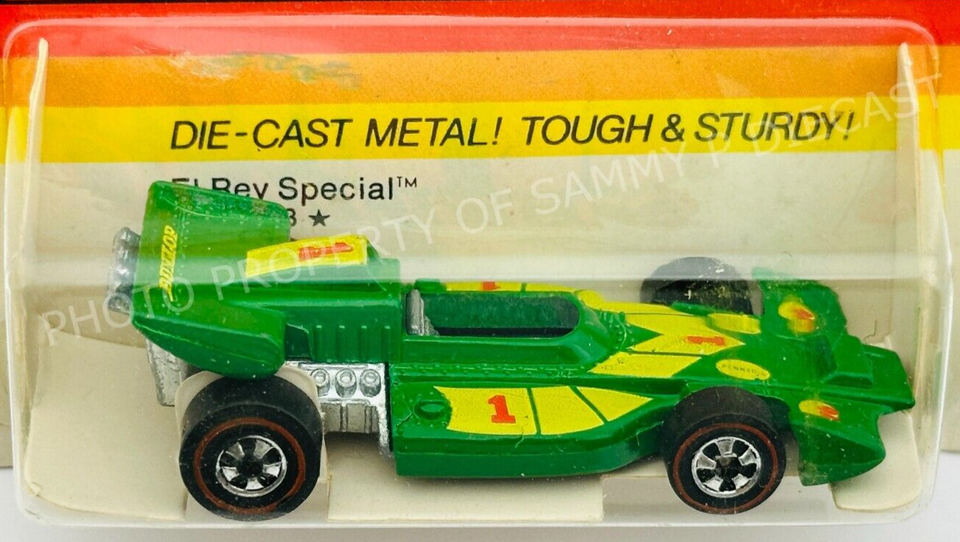 Hot Wheels Redline EL REY SPECIAL Green Enamel Flying Colors NEW in ...